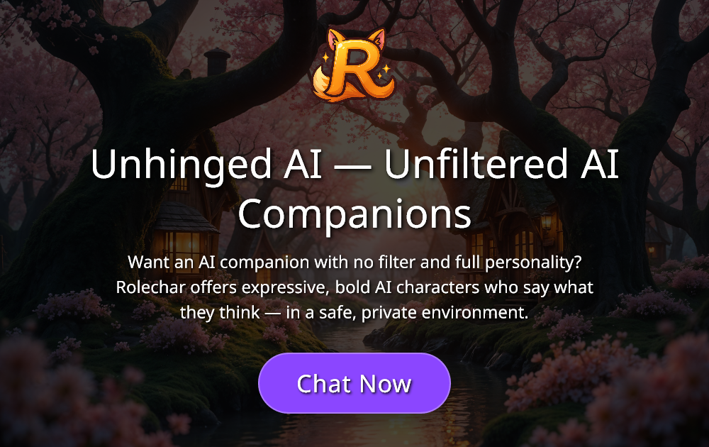 Unhinged AI — Unfiltered AI Companions
